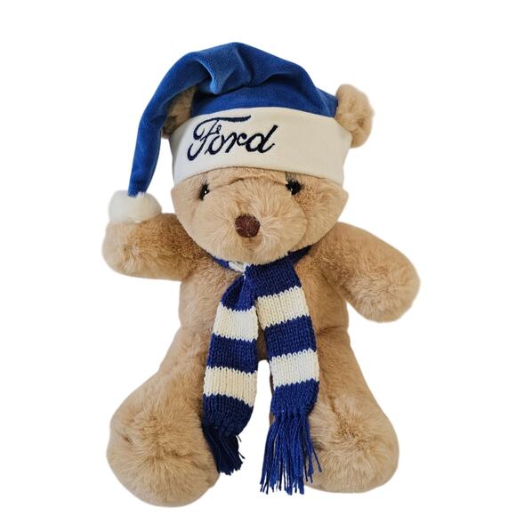 Ford | Toys | Ford 223 Christmas Teddy Bear Stuffed Animal Holiday ...